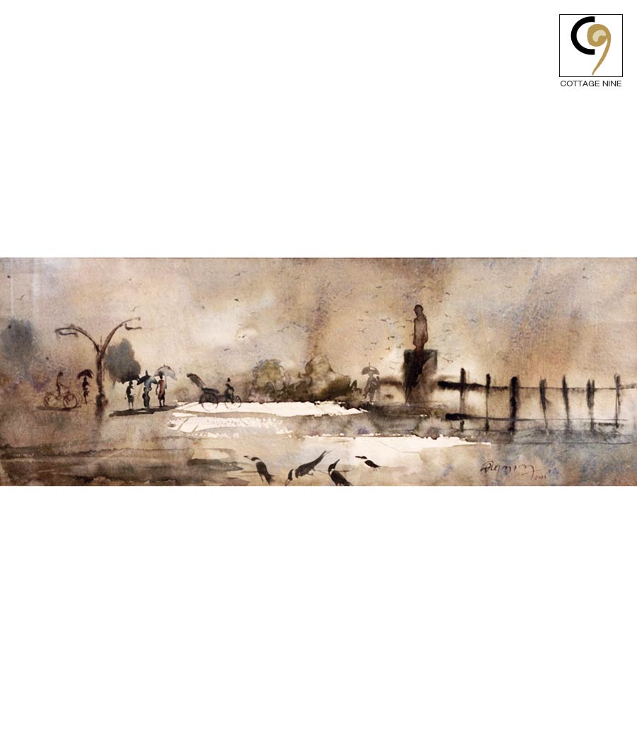 Buy The Crows Watercolor Painting Online | Cottage9