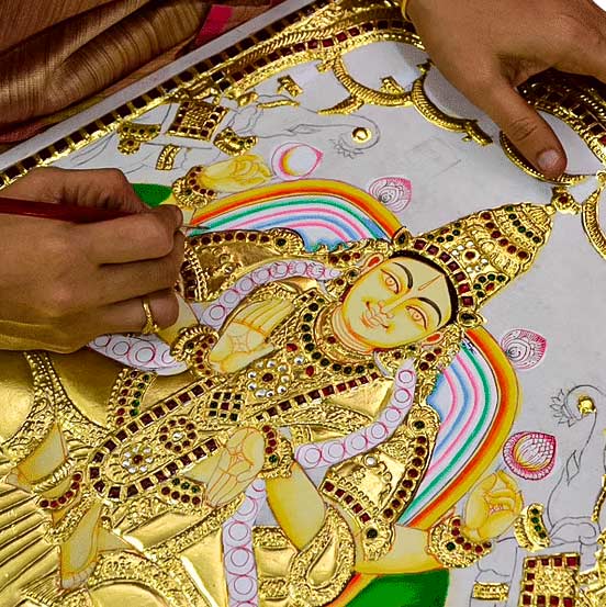 Art Of Tanjore Painting: The Palgai Padam | Cottage9