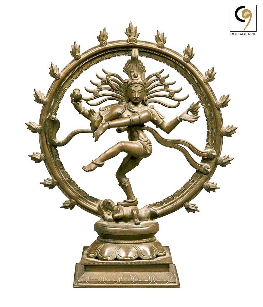 Nataraja Logo Superfine Natraj With Base Depicting Shivparvati On All
