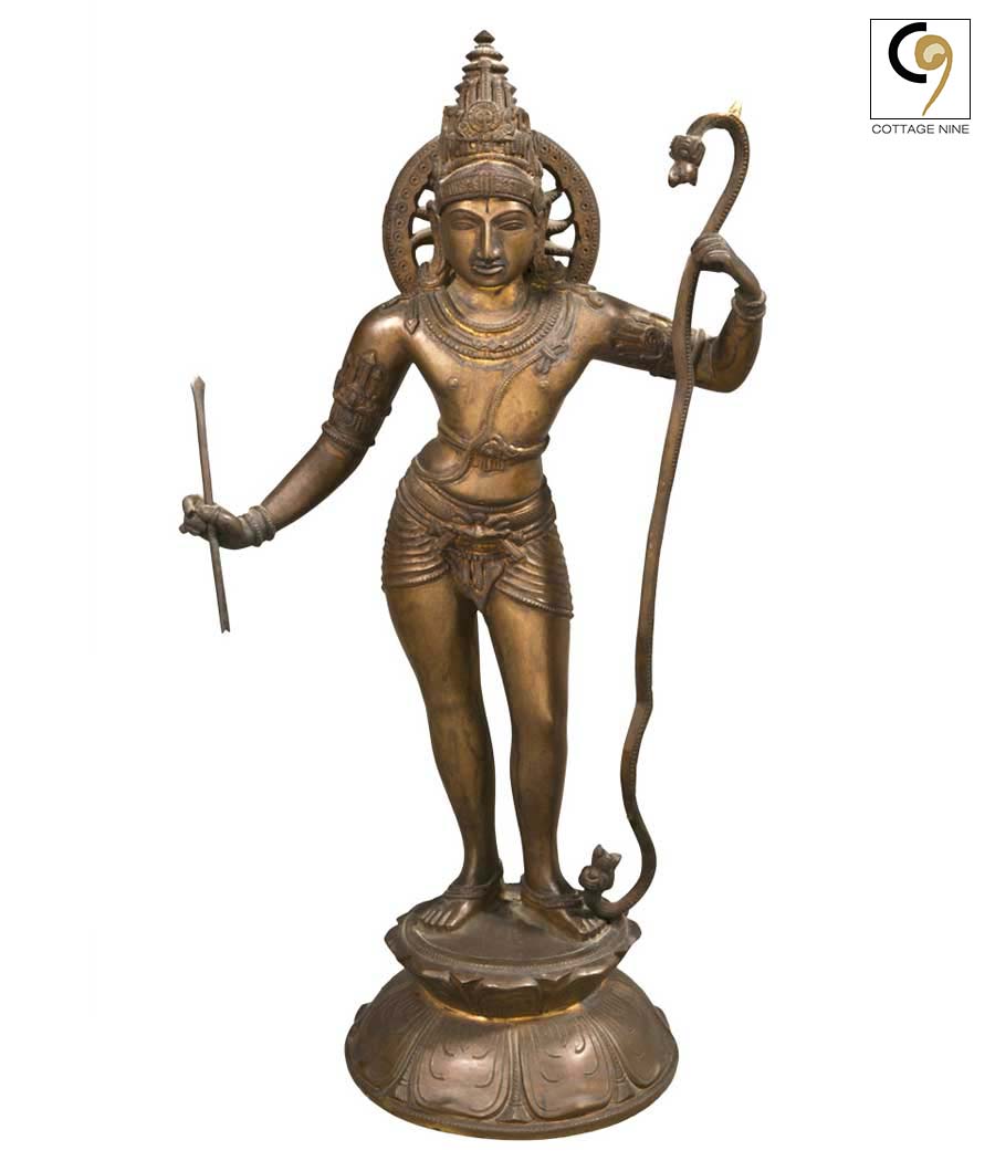 Buy Brass Sri Rama Statue | Kodanda Rama Brass Statue | Cottage9
