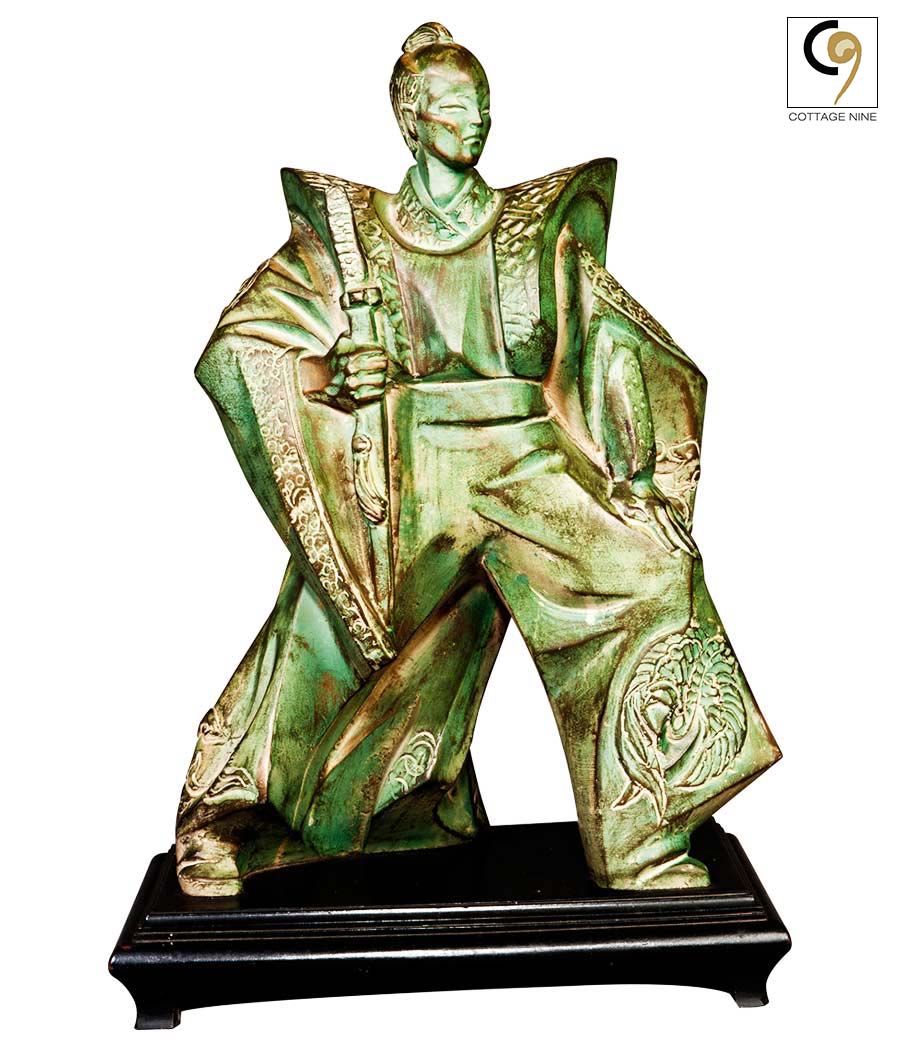 Buy Samurai Sculpture Statue Online for Sale | Cottage9