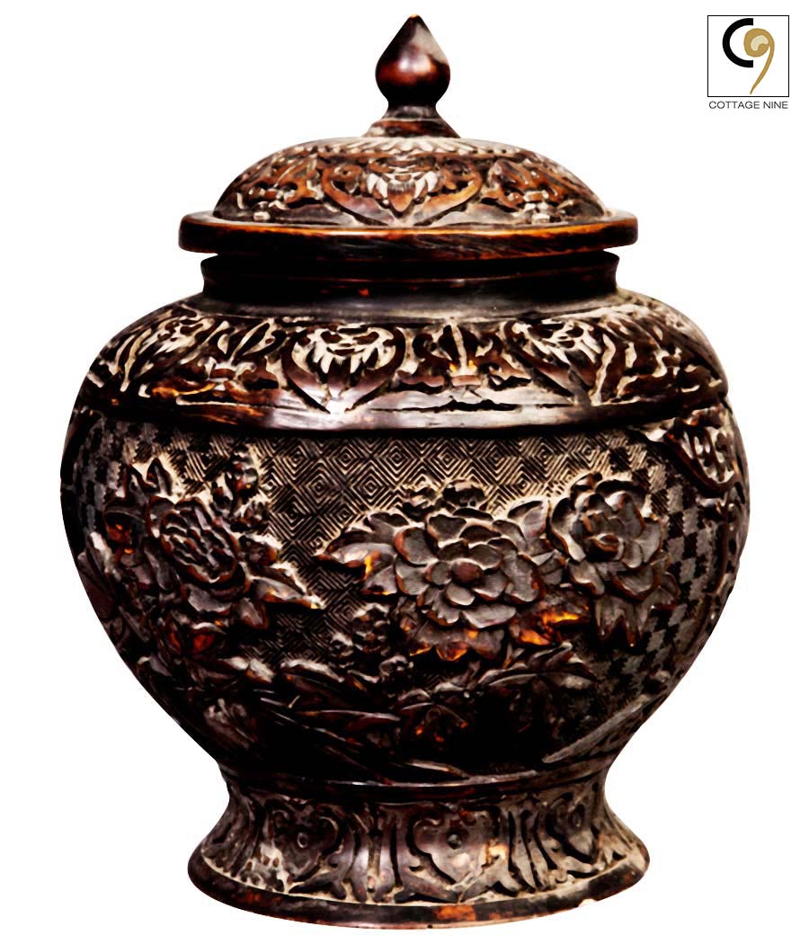 Oriental Bone Vase - Handcrafted Chinese Masterpiece | Cottage9
