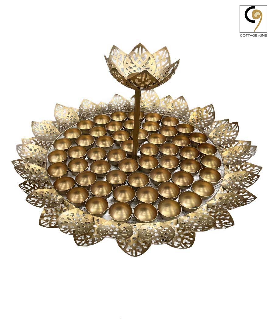 Buy 56 Bhog Platter with Intricate Detailing | Cottage9