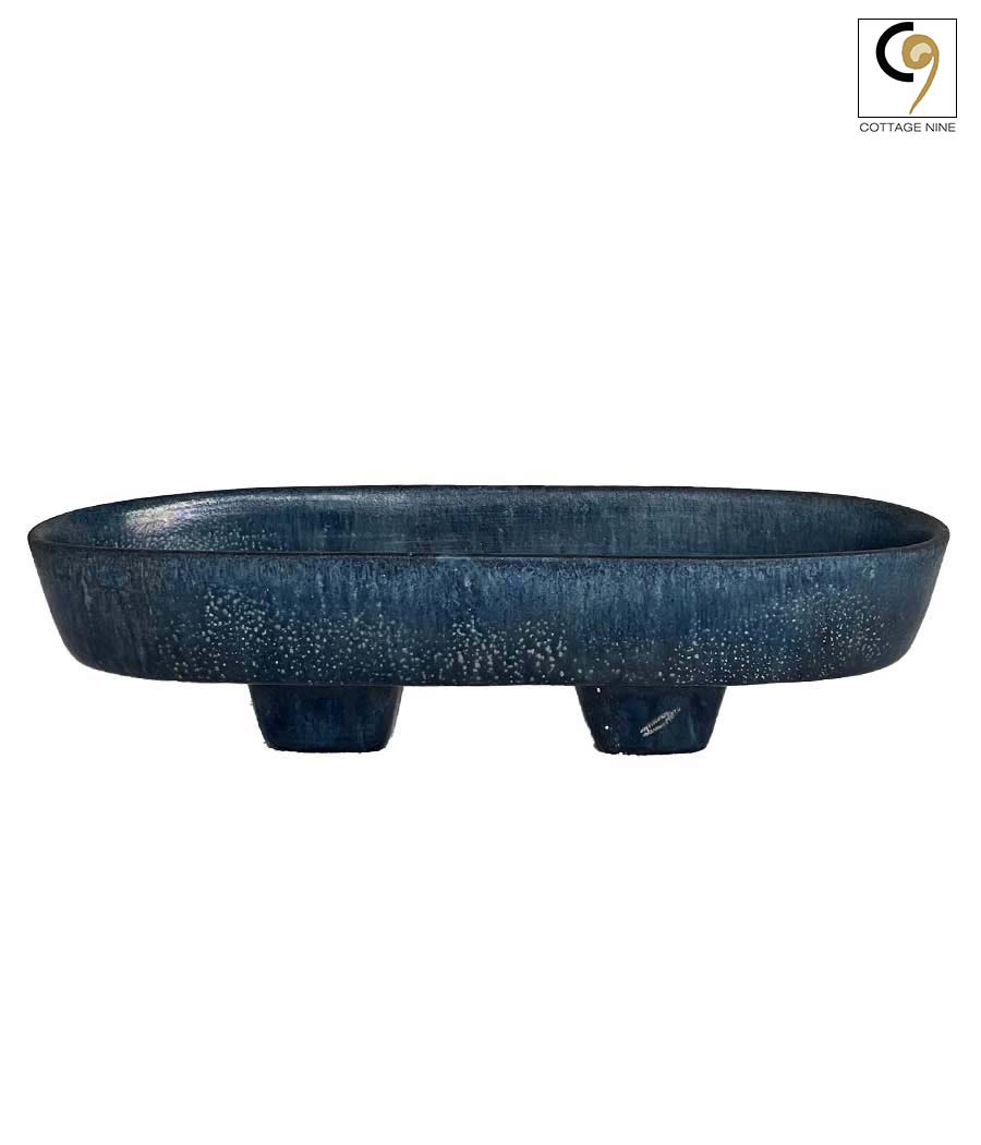 Hand-painted ceramic tub for organizing small items - Practical and ...