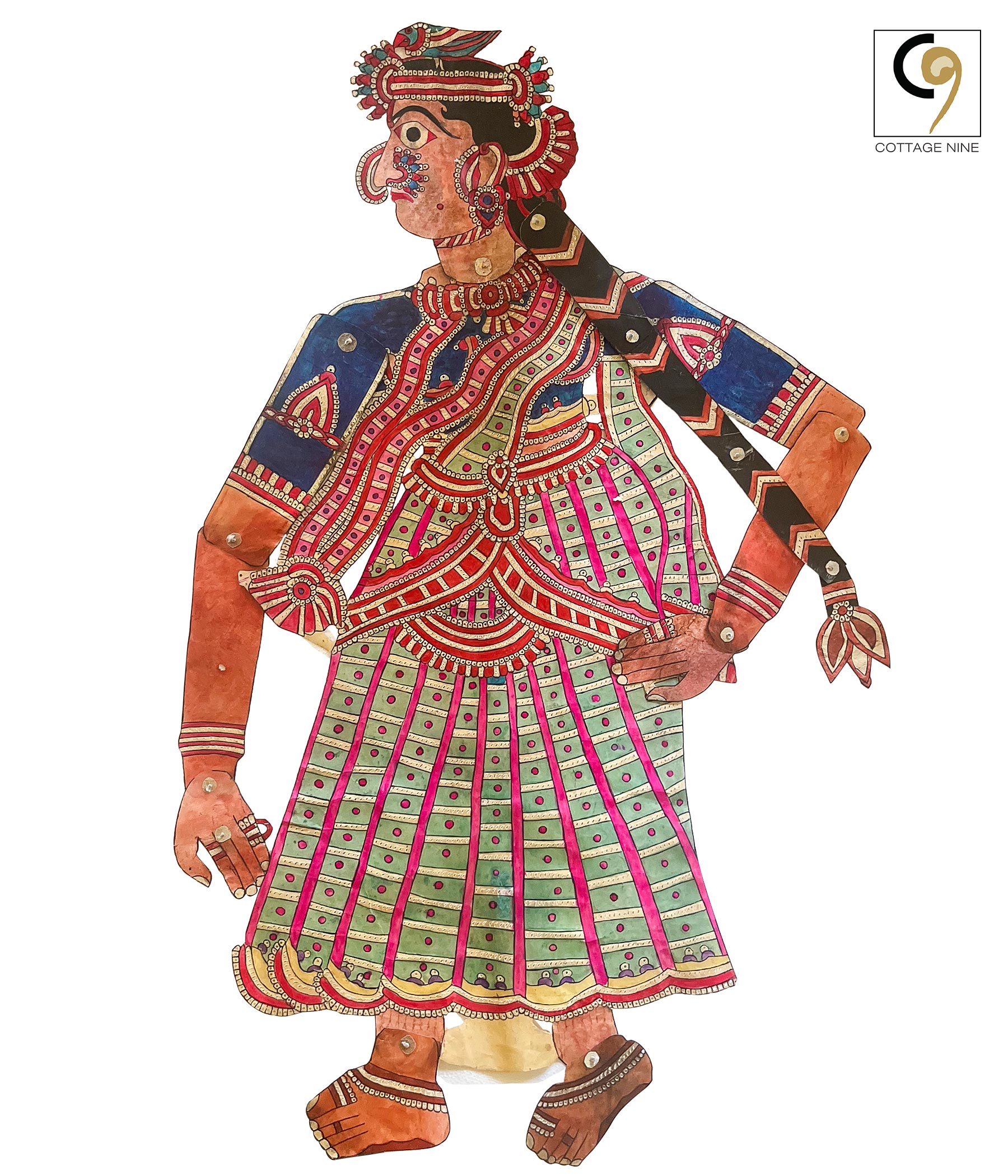 Buy Sita Devi Shadow Puppets Online | Cottage9