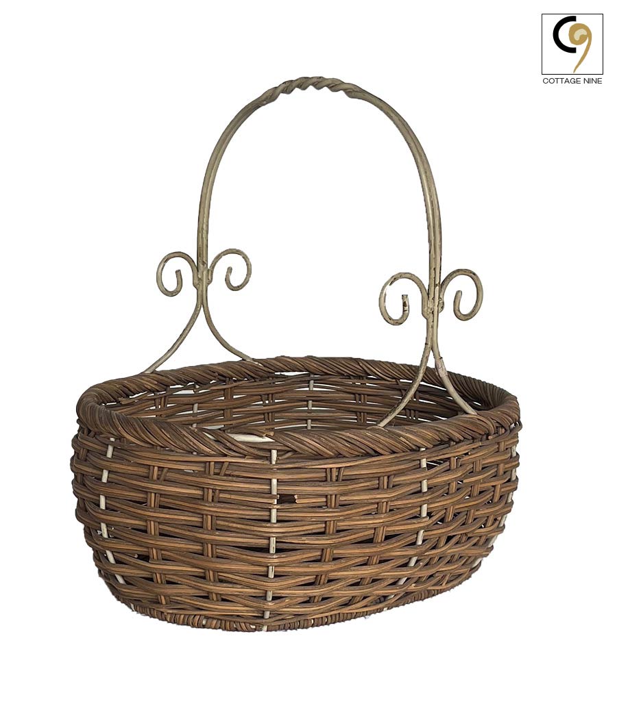 Old Handmade English Bucket | Beautiful and Practical Bamboo Bucket